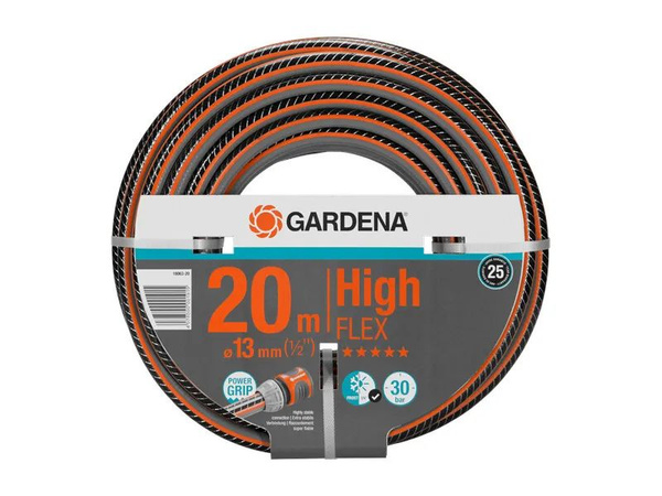 Шланг поливочный Gardena Шланг High FLEX 10х10 арт.18063-20 000.00, 1 ...