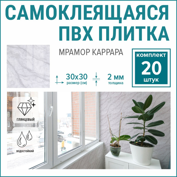 Характеристики Панели самоклеющиеся для стен кухни и ванной моющиеся ...