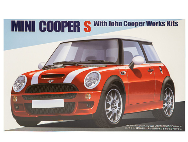 Сборная модель автомобиля Fujimi Mini Cooper S John Cooper Works ...