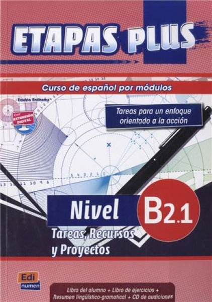 Etapas plus Nivel B2.1 - Libro del alumno (+ Audio CD) - купить с доставкой по выгодным ценам в ...