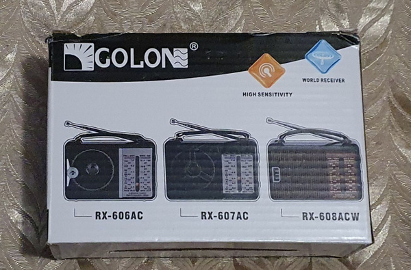 Радиоприемник GOLON RX-607AC купить по низкой цене с доставкой в ...