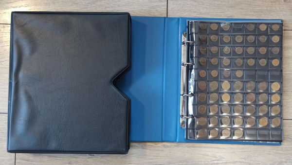 Коллекция монет СССР 1-50 копеек - погодовка 1961-1991 год. Альбом 4 листа - 200 штук. - купить ...
