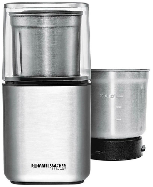 Кофемолка Rommelsbacher EGK 200, серебристый купить по низкой цене с ...