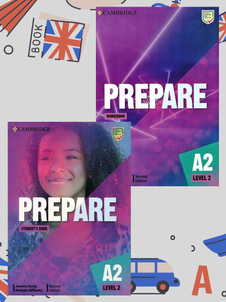 Prepare A2 Level 2 Students Book + Workbook + DVD | Kosta Joanna ...