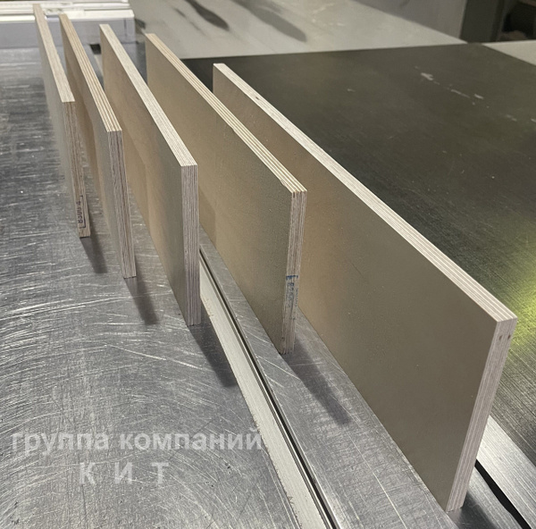 Фанера ФСФ береза 12 мм, сорт 2/2 135х300 мм - 3 шт, заготовка для ...