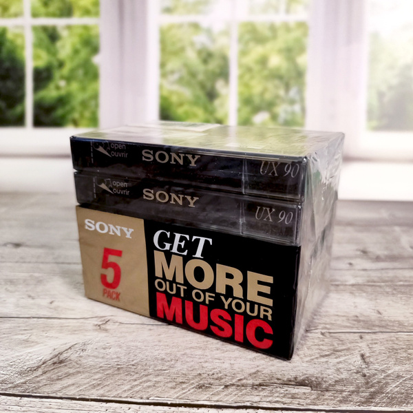 Аудиокассета для записи Sony 90 Type II UX, 90 мин - купить с доставкой ...