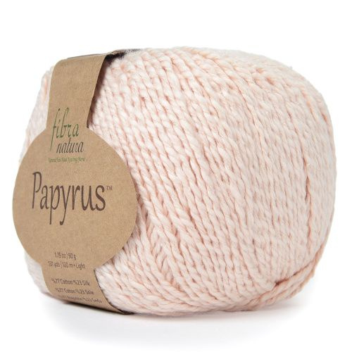 Пряжа для вязания FIBRA NATURA Papyrus (78% Хлопок, 22% Шёлк ...