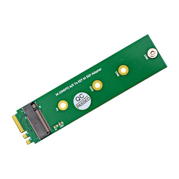 Переходник-адаптер M.2 NGFF A/E в Key-M SSD M.2 A+E в M2 NVME SSD Riser ...
