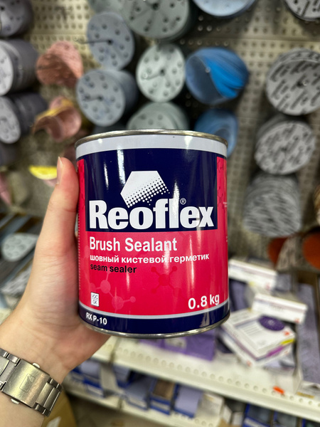 Герметик кузовной, шовный REOFLEX Brush Sealant серый под кисть, банка ...
