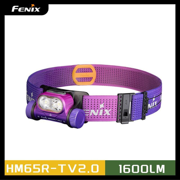 Налобный фонарь Li-ion светодиодный аккумуляторный мощный Fenix HM65R-T ...