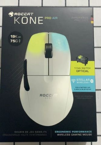 Мышь беспроводная ROCCAT KONE PRO AIR, белый - купить по выгодной цене ...