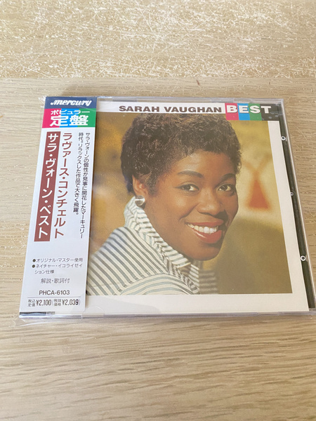 CD Sarah Vaughan. Sarah Vaughan Best (CD, 1992, JAPAN, OBI, PHCA-6103 ... CD Sarah Vaughan. Sarah Vaughan Best (CD, 1992, JAPAN, OBI, PHCA-6103 ...