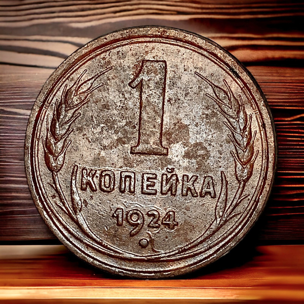Монета СССР 1 копейка 1924 года - купить в интернет-магазине OZON с быстрой доставкой (1468066628)
