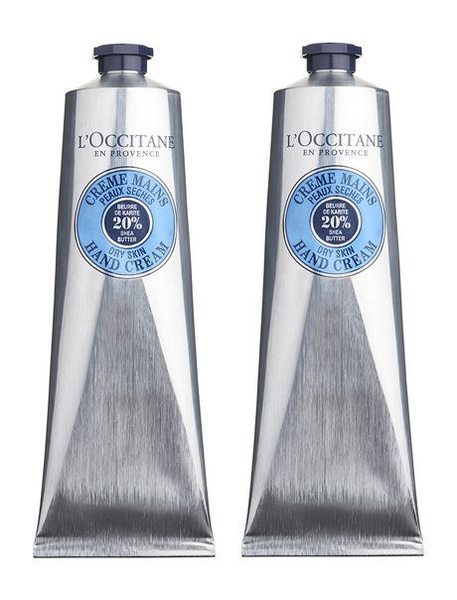 Набор из двух кремов для сухой кожи рук с маслом ши L'Occitane Shea ...