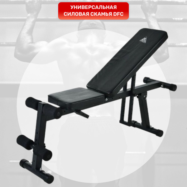 Универсальная силовая скамья DFC DAB08 купить на OZON по низкой цене (1480533389)