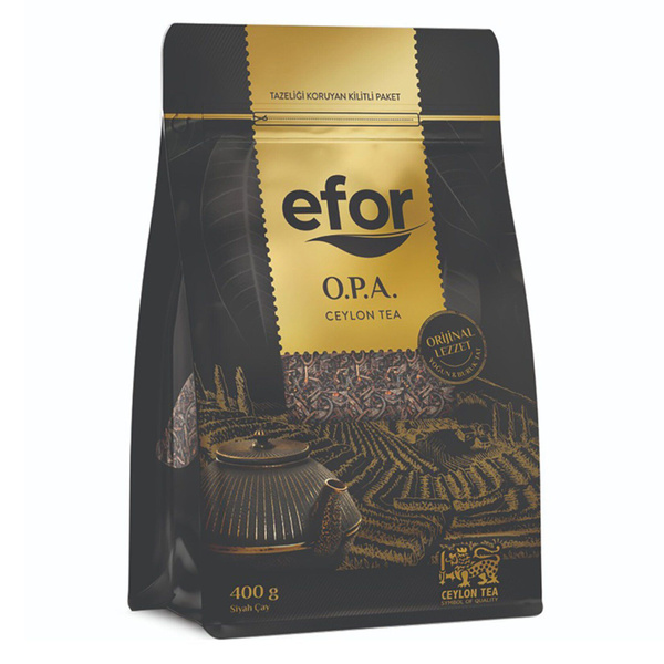 Чай листовой Efor Opa Ceylon Black Tea 400 г - купить с доставкой по ...