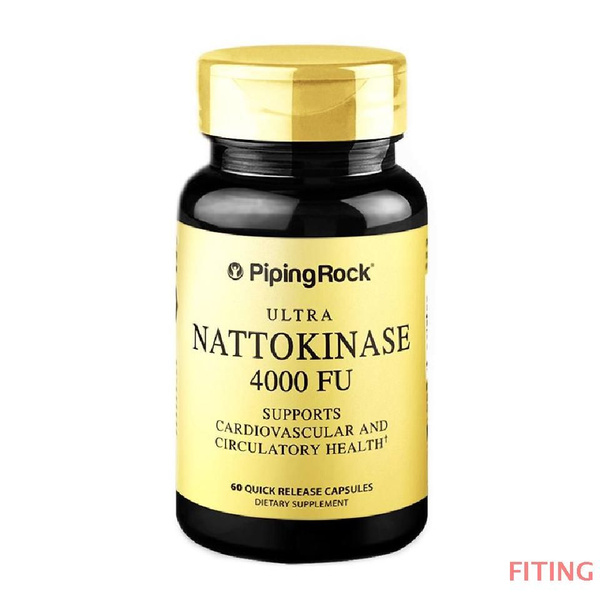PipingRock Наттокиназа Nattokinase 4000 FU 60 капсул - купить с ...