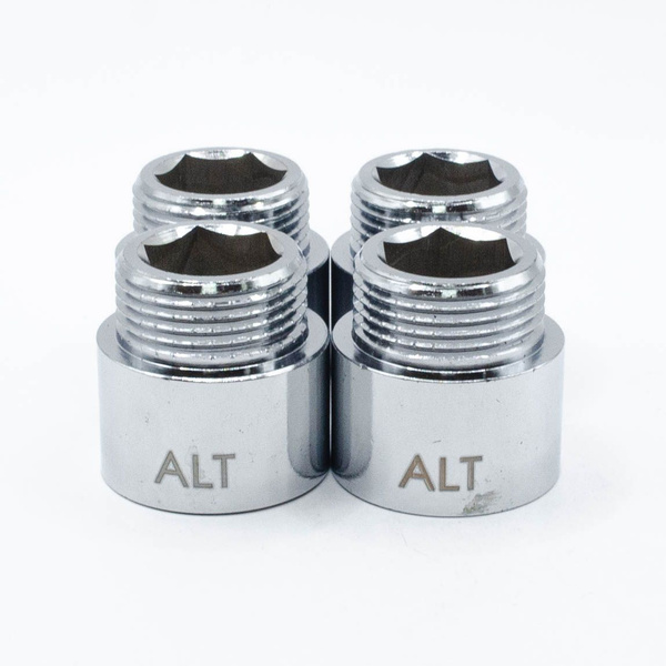Altstream Удлинитель хромированный 3/4"x20 мм ВР-НР латунный (4 шт ...