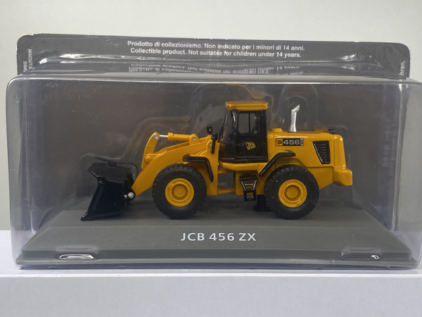 Модель коллекционная трактор JCB 456 Zx Ruspa Gommata - Tractor Scraper / масштаб 1:72 - купить ...