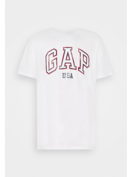 Футболка GAP, размер 58, цвет белый - купить по выгодной цене в ...