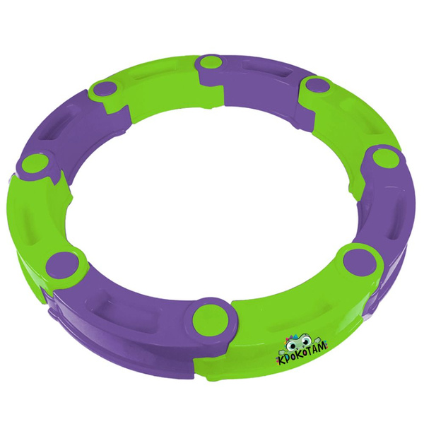 Песочница детская на улицу пластиковая модульная 8 сегментов / Для ...