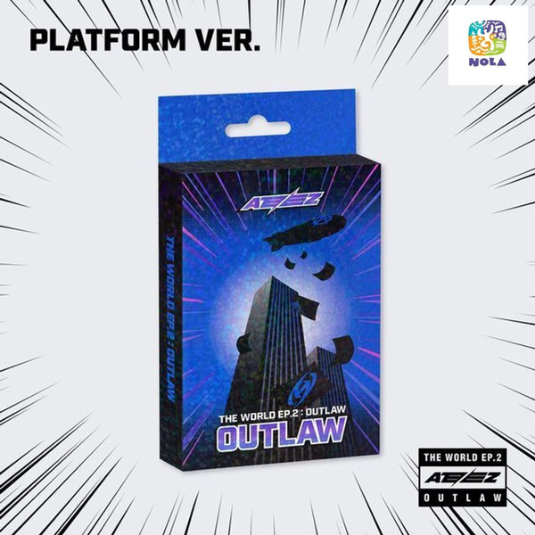 CD Альбом ATEEZ - THE WORLD EP.2: OUTLAW (PLATFORM one) - купить по ...