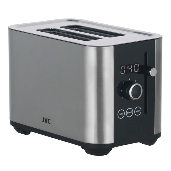 Тостер JVC JK-TS740, серебристый купить по выгодной цене в интернет-магазине OZON (1544769694)