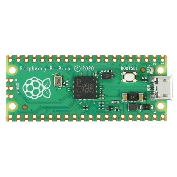 Raspberry Pi Pico, программируемый контроллер на базе RP2040 (32-Бит, ARM Cortex-M0+) - купить с ...