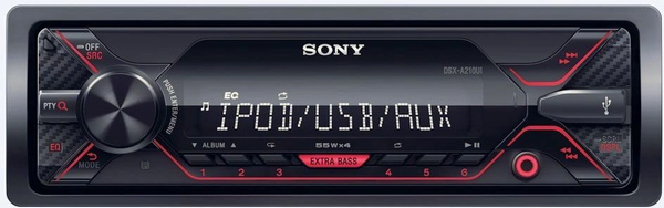 Автомагнитола Sony DSX-A210UI 1DIN 4x55Вт USB 2.0 AUX RDS1 DIN - купить ...