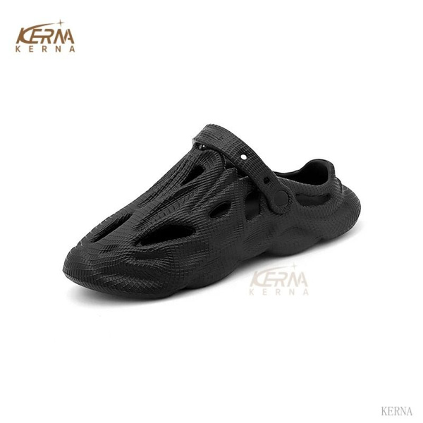 Сабо Мужской KERNA черный EVA F, размер 42 Легкая модель, Сквозная перфорация Без каблука Китай ...