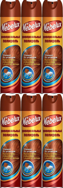 Mebelux Полироль для мебели 300мл - купить с доставкой по выгодным ...