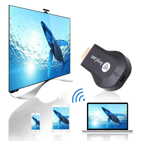 Медиаплеер AnyCAST M4 Plus, HDMI, microUSB, черный, Android купить по ...