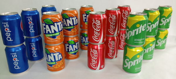 Fanta+Pepsi+Cola+Sprite 24 шт по 300 мл. Afghanistan. Тот самый вкус ...