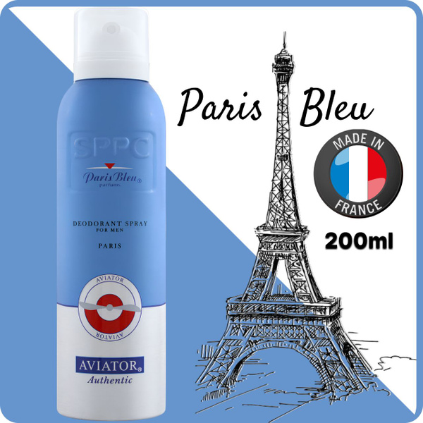 Дезодорант Paris Bleu AVIATOR AUTHENTIC 200 мл - купить с доставкой по ...