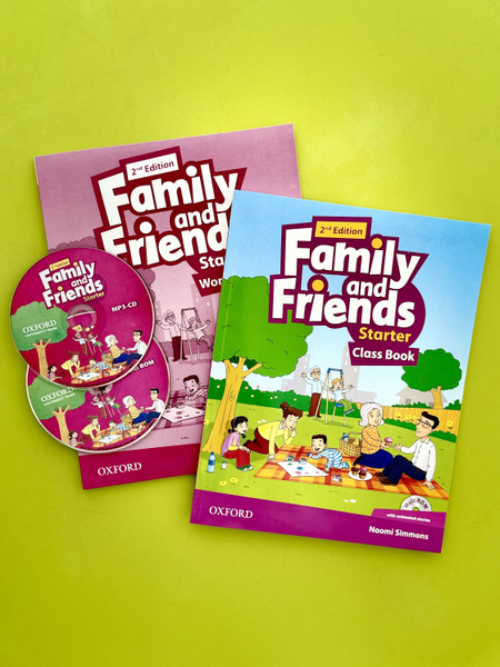 Family and friends Starter. Комплект Class book and Workbook (учебник ...
