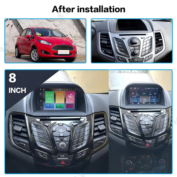 для Ford Fiesta MK7 2009-2017 автомобильный Android-радиоприемник2 DIN ...