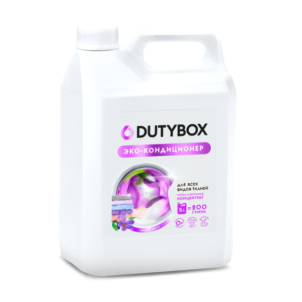 Характеристики Кондиционер для белья DUTYBOX 5л ополаскиватель аромат ...