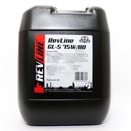 Масло трансмиссионное 75W-80 полусинтетическое RevLine GL-5 75W-80 ...