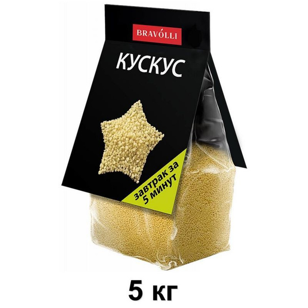 Bravolli Кускус, 5 кг - купить с доставкой по выгодным ценам в интернет ...
