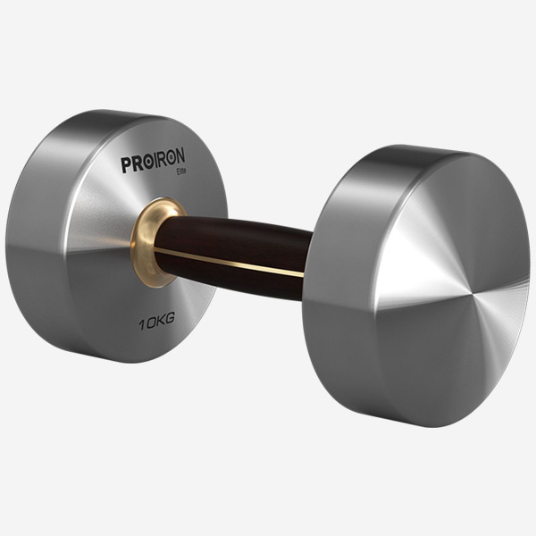 Гантели PROIRON Г1НЧ, 1 шт. по 10 кг, серебристый, черный купить c доставкой на OZON по низкой ...