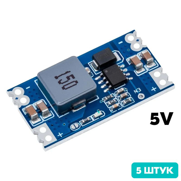 Понижающий DC-DC преобразователь Mini560 PRO из 7-32V в 5V 5A (5 штук ...