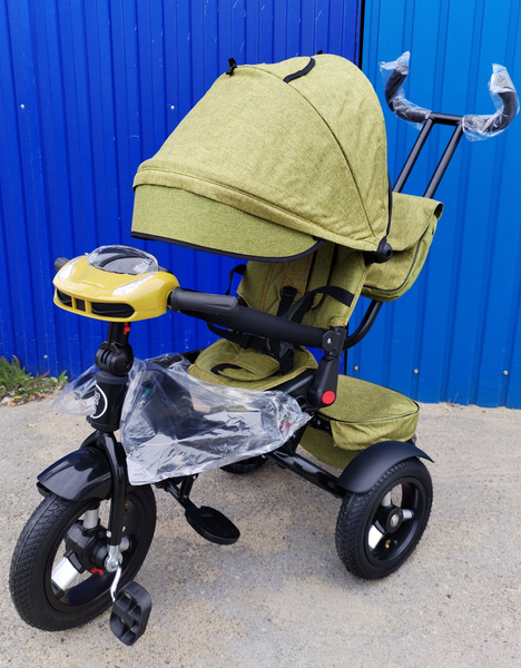 Детский трехколесный велосипед с поворотным сиденьем Kids Trike ...