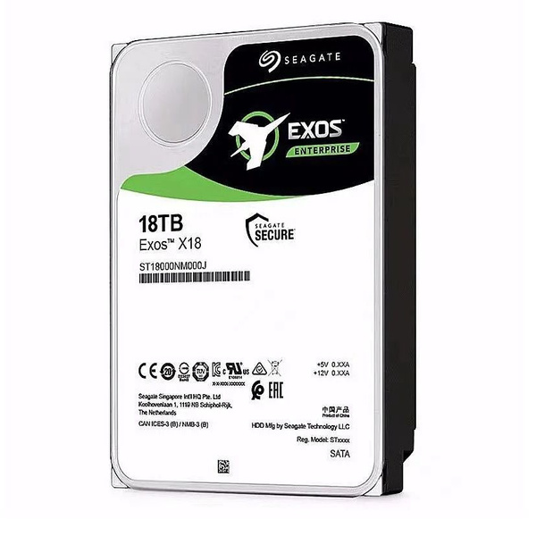 18 ТБ Внутренний жесткий диск Seagate HDD12 (NAS CMR ST18000NM000J/003D ...