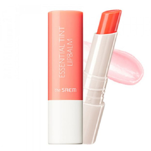 СМ LIP Тинт-бальзам для губ Saemmul Essential Tint Lipbalm CR01 ...