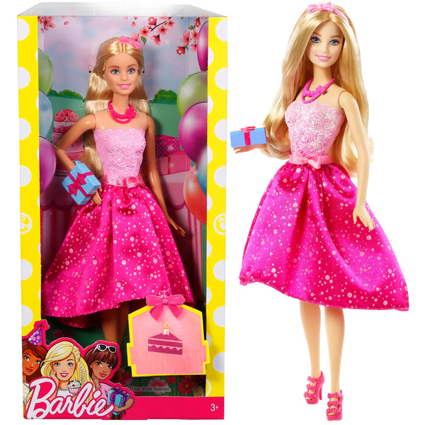 Кукла Barbie серия Поздравление с Днем Рождения Barbie Mattel - купить ...