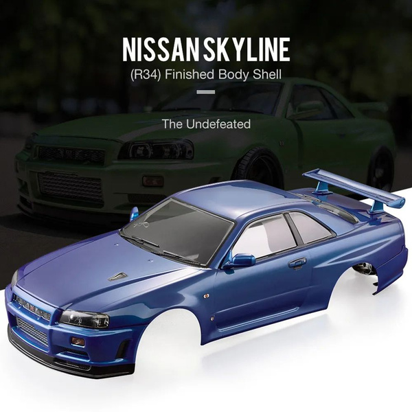 Характеристики 1/10 Electric Killerbody Nissan Skyline (R34) GTR ...