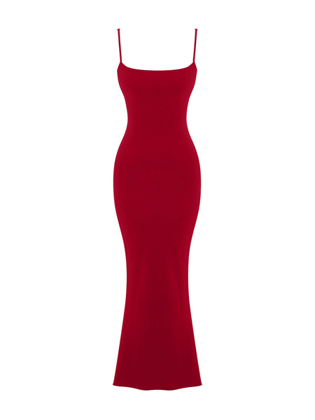 Платье XSAI SLIP DRESS, Carmine Red, M, Женский, Демисезон, размер 46 ...