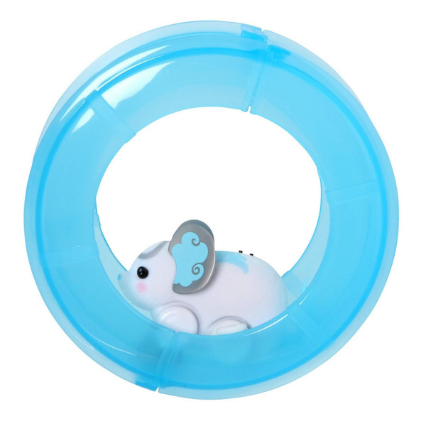 Интерактивная игрушка Moose Little Live Pets Белая мышка в колесе ...