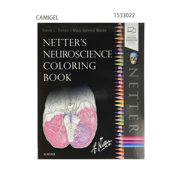 Netters Neuroscience Coloring Book - купить с доставкой по выгодным ...