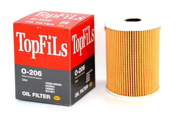 Фильтр масляный TopFiLs O206 купить на OZON по низкой цене (1778420025)
